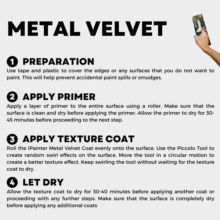 DIY Wall Texture Painting with Metal Velvet: Easy, Fun, and Cost-Saving