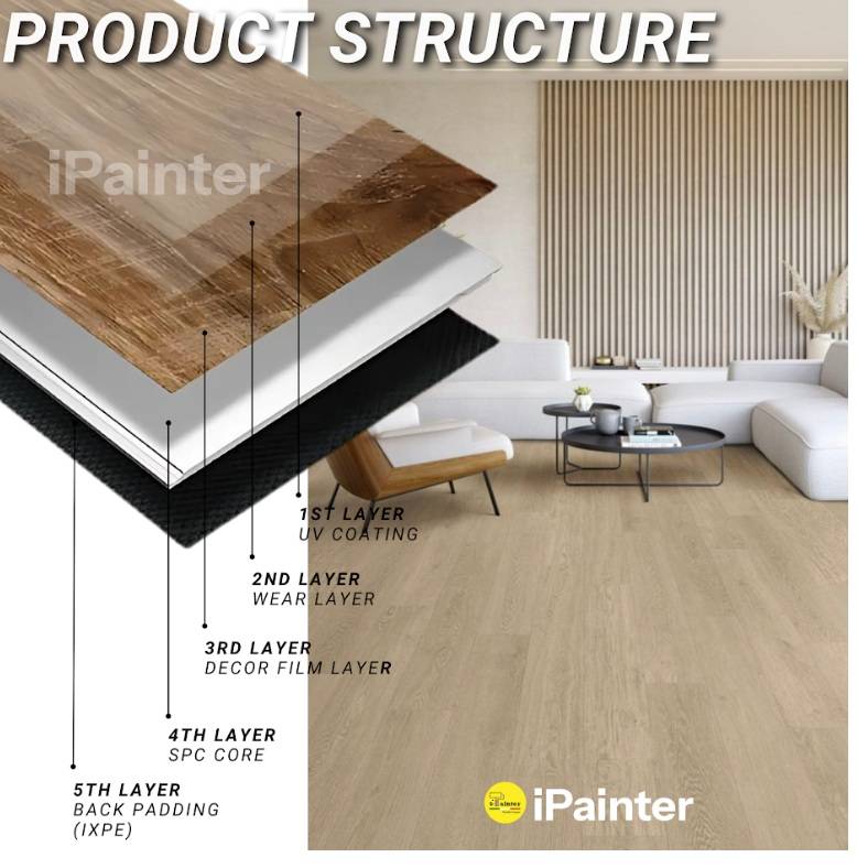 SPC Floor ~ Dark Grey