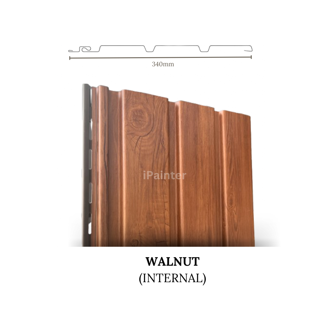 Soffit Panel ~ Walnut