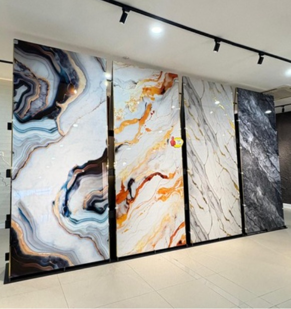 PVC Marble Sheet | Marble Sheet | PU Stone Panel | Ceiling Wood Panel