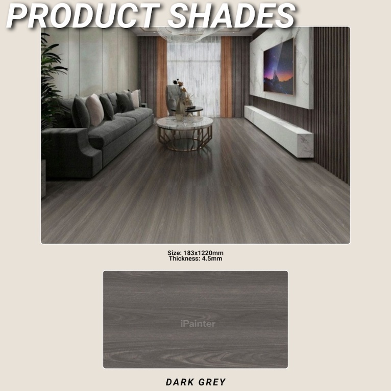 SPC Floor ~ Dark Grey